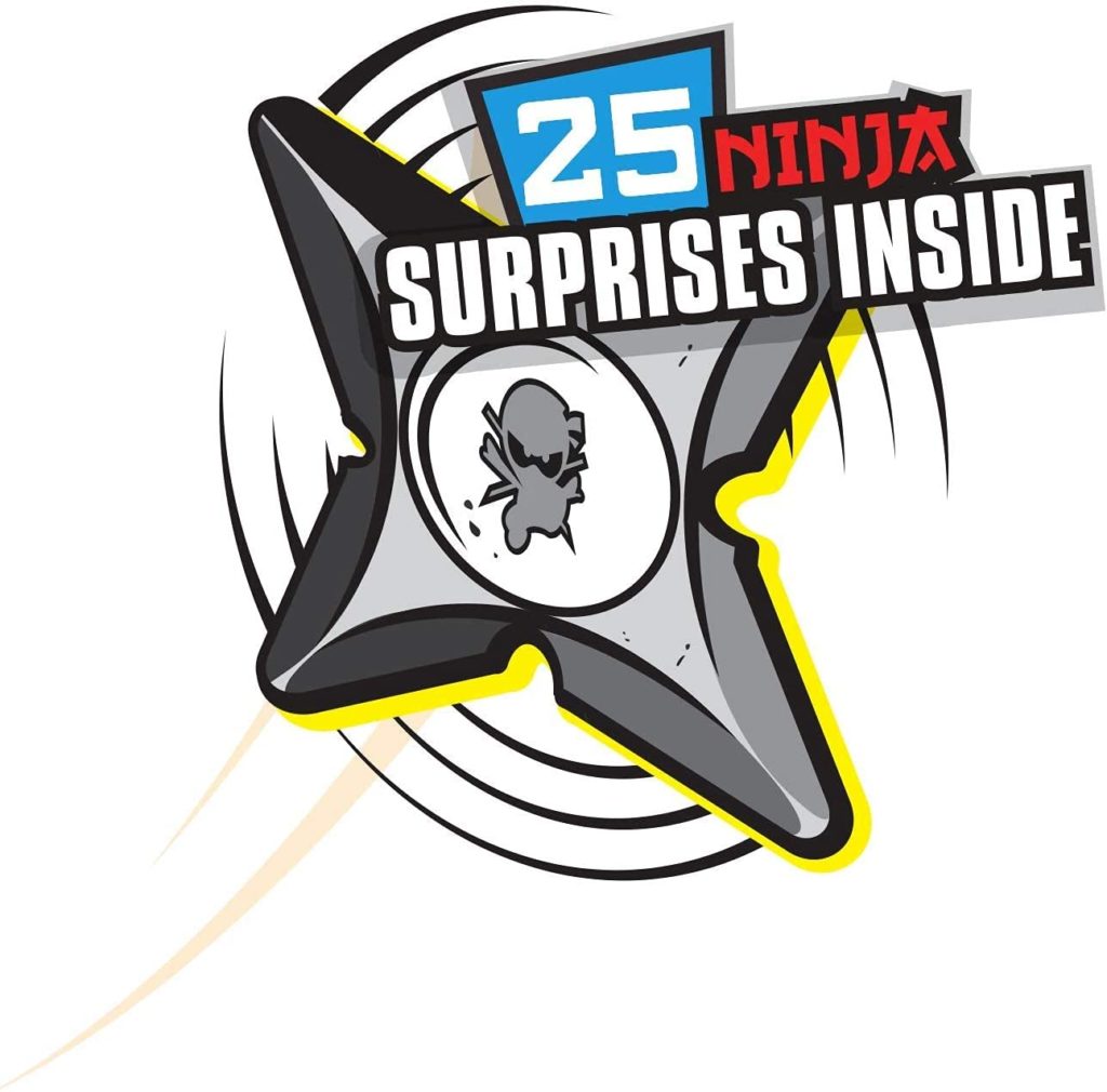 Ninja Kidz TV Giant Mystery Ninja Ball | Includes 25 Ninja Toys, Cards ...