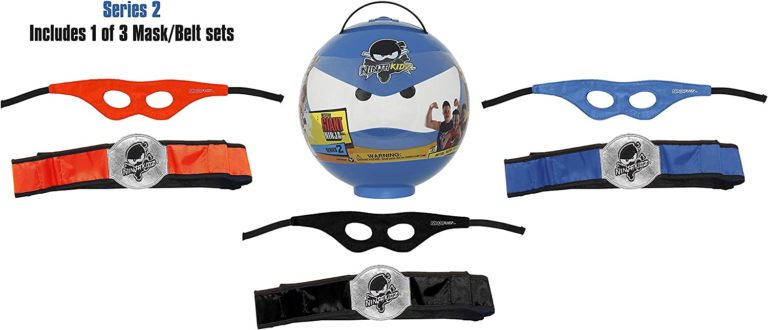 Ninja Kidz TV Giant Mystery Ninja Ball | Includes 25 Ninja Toys, Cards ...